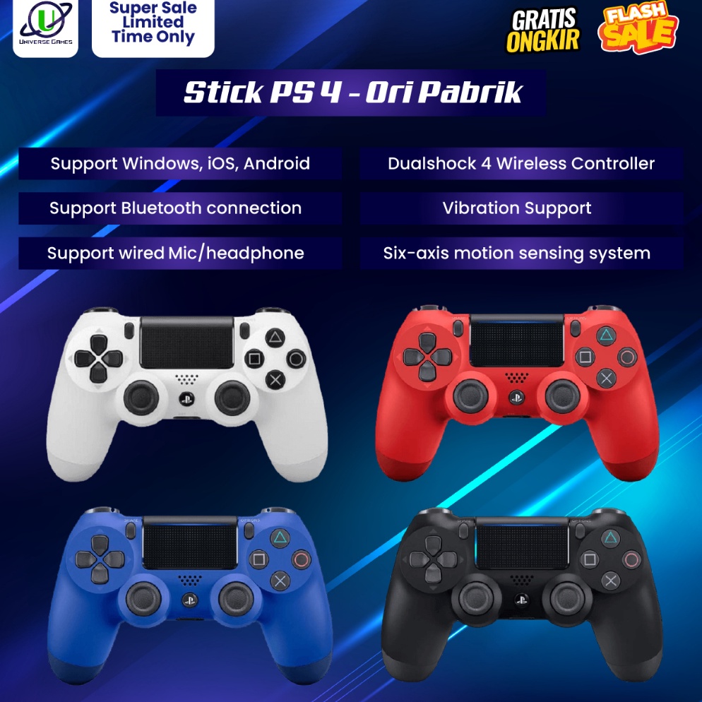 Jual KODE C78N Stick PS4 Original Pabrik Stik Playstation DS4 Limited ...