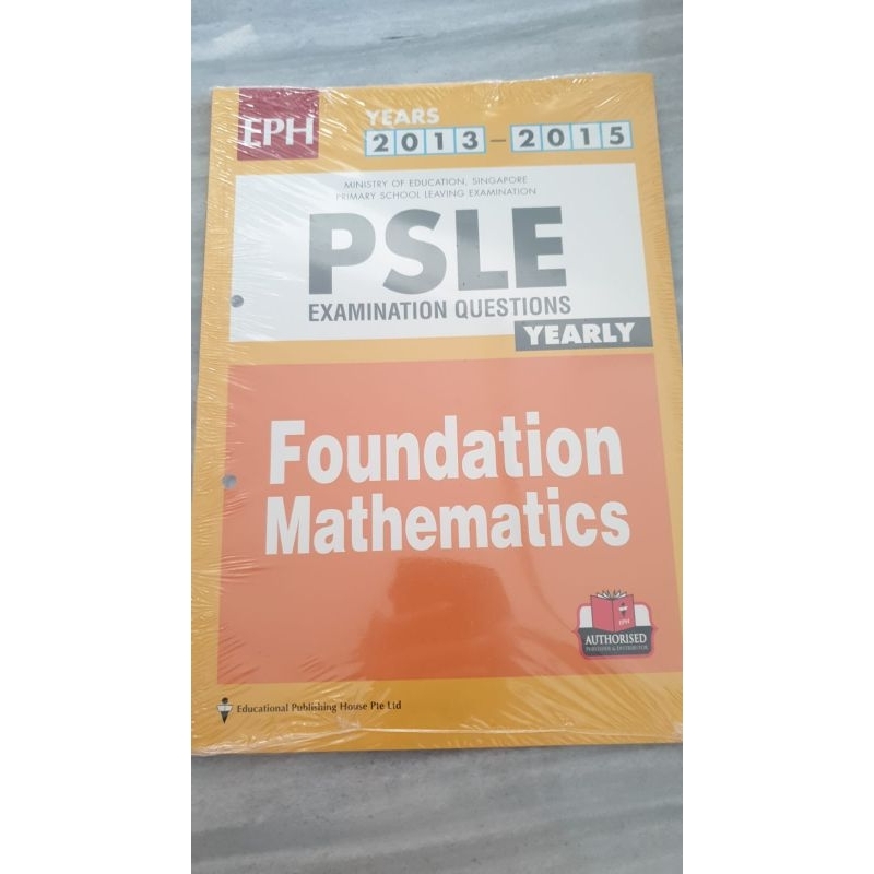Jual PSLE EXAMINATION QUESTIONS YEARLY - FOUNDATION MATHEMATICS Buku ...