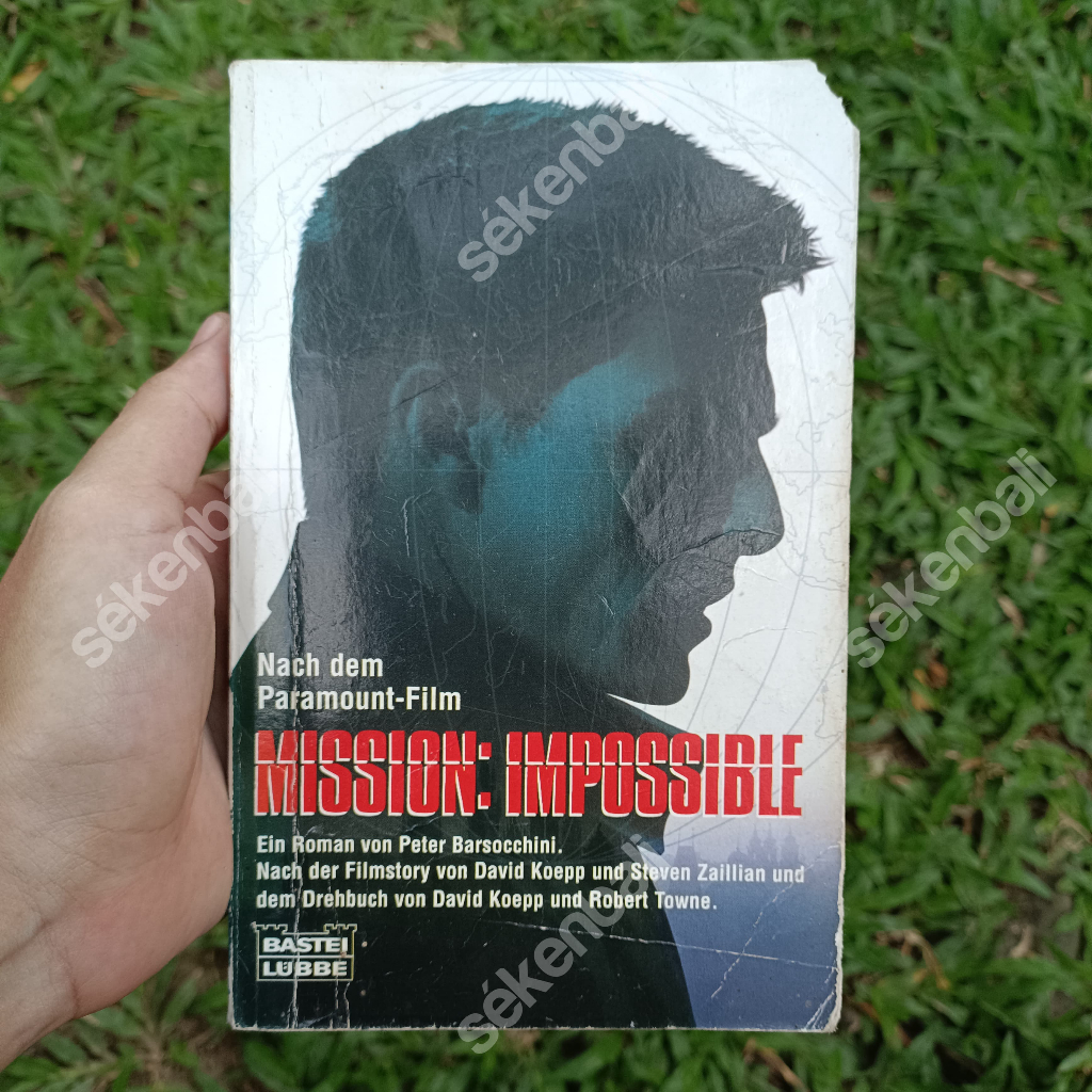 Jual Novel Bahasa Jerman Mission Impossible by Peter Barsocchini (1996) German Novel Import ...