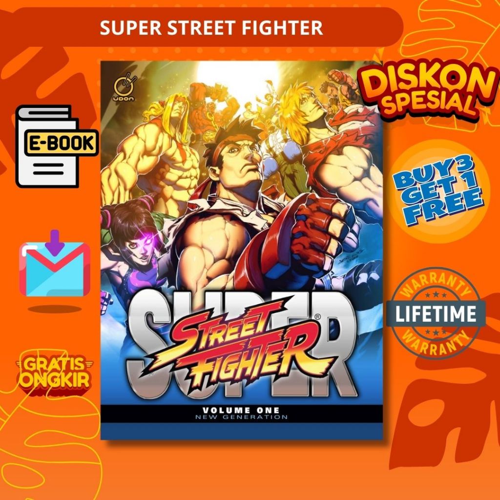 Jual Komik Digital Super Street Fighter Full Colour Bahasa Inggris ...