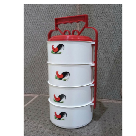 Jual RANTANG AYAM PLASTIK RANTANG UNIK GAMBAR AYAM RANTANG BEKAL UNIK ...