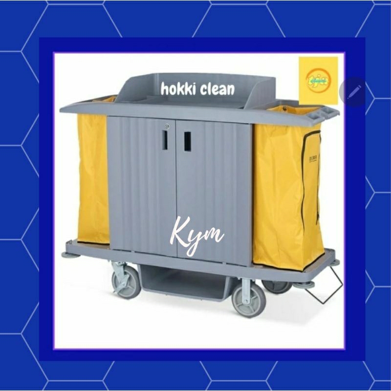 Jual Guest room service cart with door / Room service house keeping ...