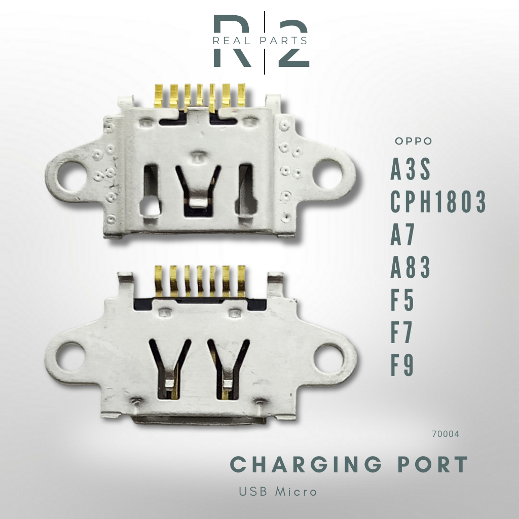Jual Konektor Cas OPPO A3s CPH1803 | A7 | A83 | F5 | F7 | F9 Plugin USB ...