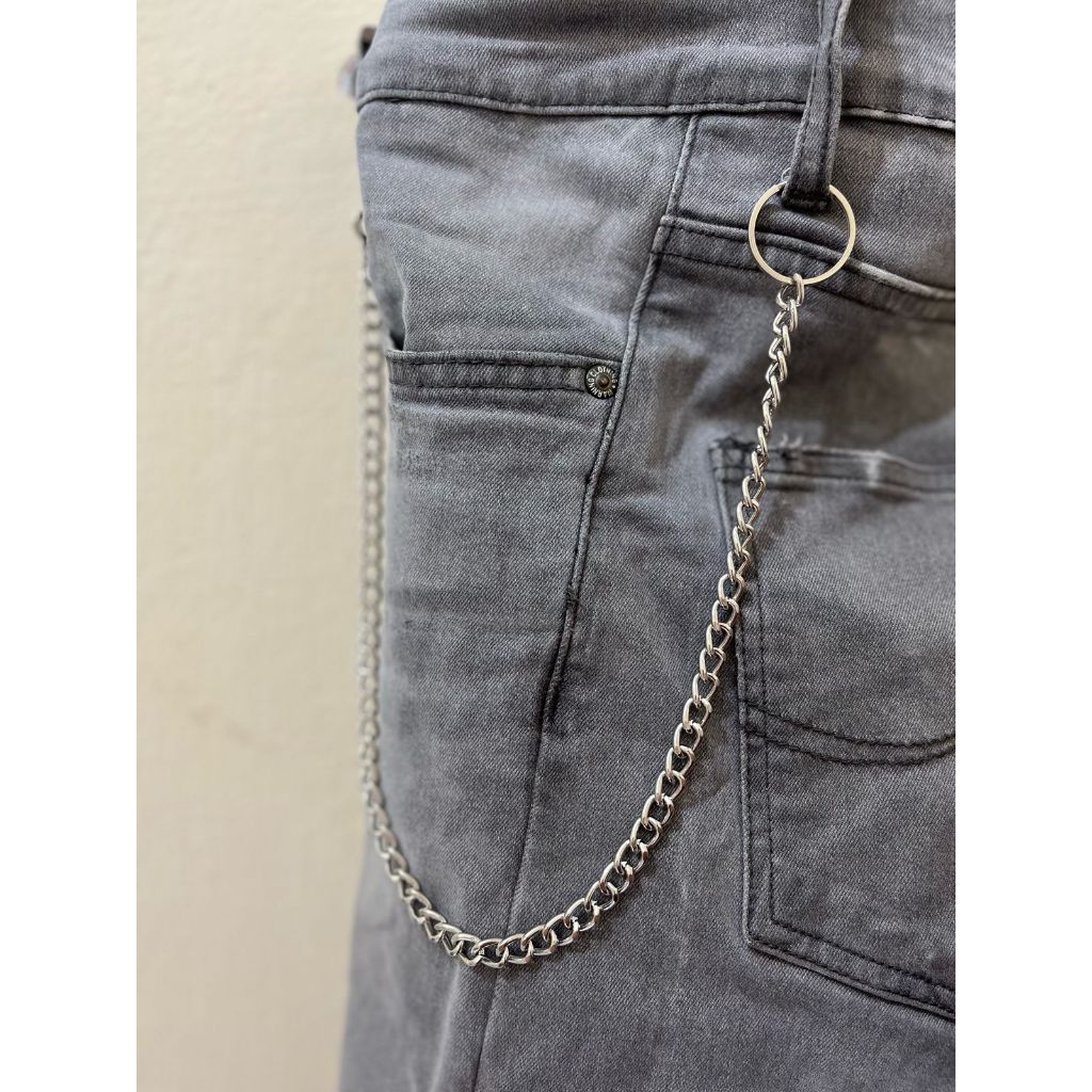Jual Rantai Dompet Titanium Model Pipih Tahan Karat Tidak Mudah Luntur ...