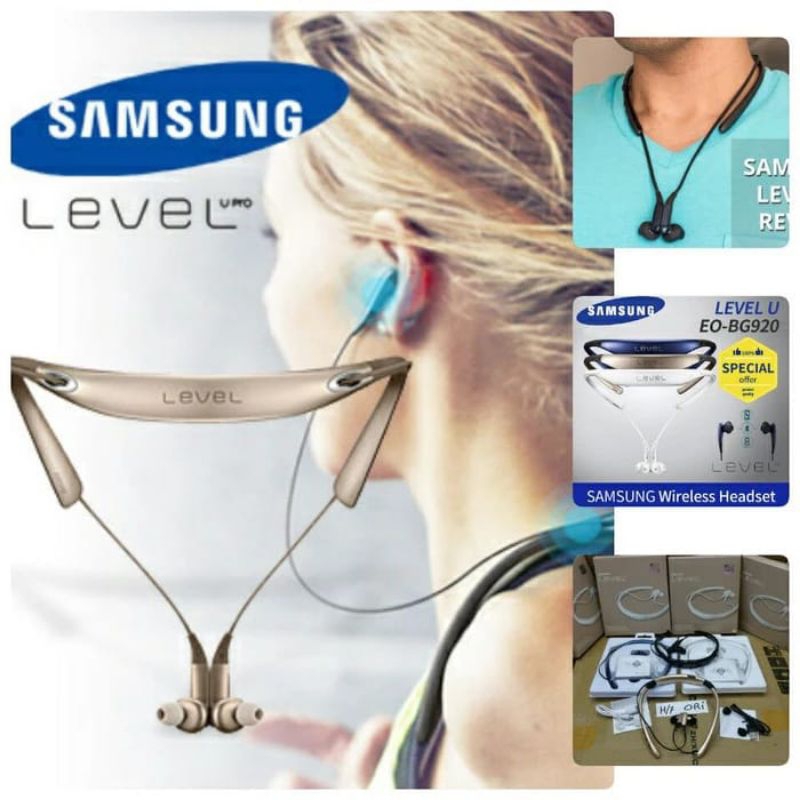 Jual Headset bluetooth SAMSUNG LEVEL U PR | Shopee Indonesia