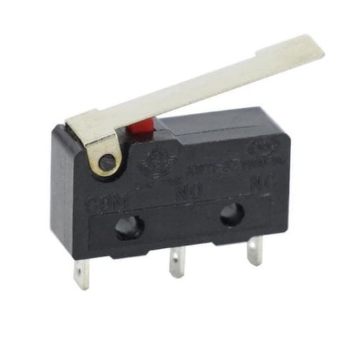 Jual Micro Limit Switch Saklar Kecil 3 Pin Gagang 5A 250v AC Bisa NO / NC | Shopee Indonesia