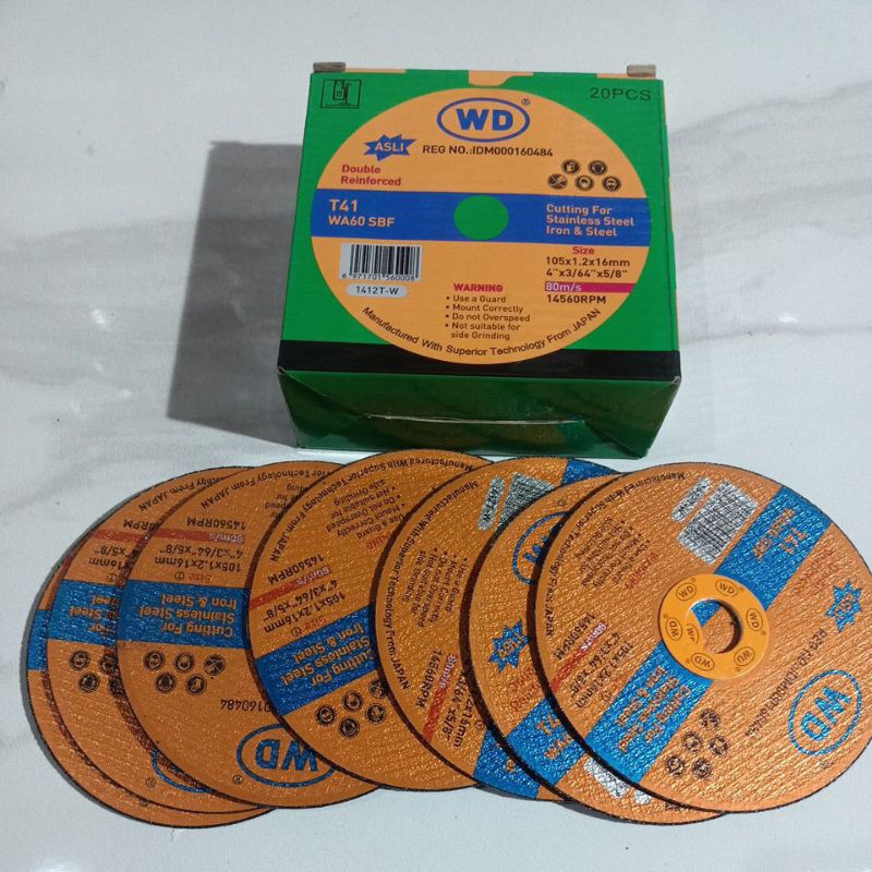 Jual batu potong wd pemotong besi/cutting besi | Shopee Indonesia