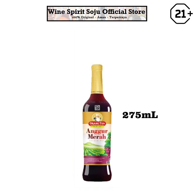 Jual Anggur Merah Gold OT Kecil 275ml | Shopee Indonesia