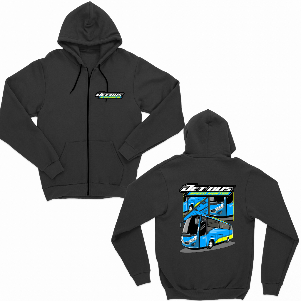 Jual JAKET ZIPPER JET BUS SPEED HUNTER BIG SIZE JUMBO | Shopee Indonesia