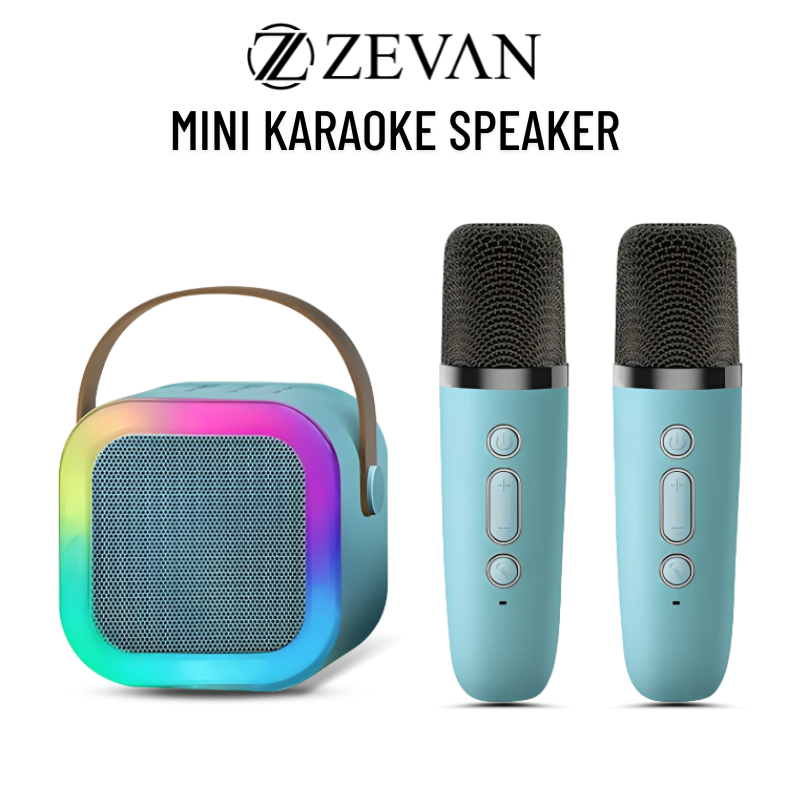 Jual ZEVAN Speaker Bluetooth Portable Karaoke with Microphone Wireless ...