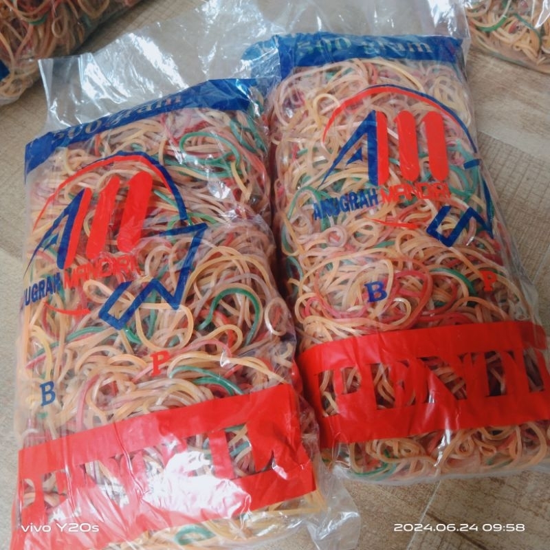 Jual Karet gelang pentil 500 gram | Shopee Indonesia