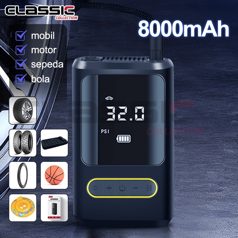 Jual Electric Pompa/Pompa Pompa/Car Air Pump/Air Pump/ Ban Mobil Sepeda ...