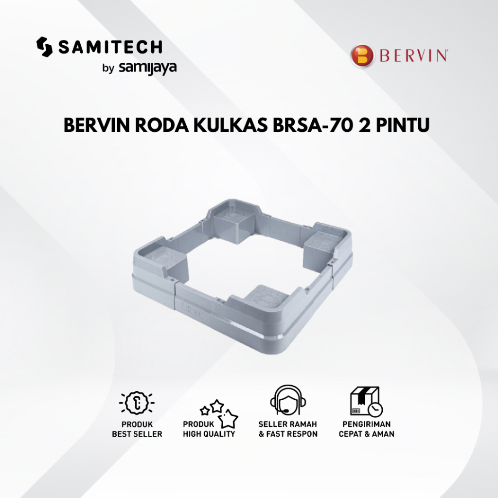 Jual RODA KULKAS BERVIN BRSA-70 BRSA 70 UNTUK KULKAS 2 PINTU | Shopee ...