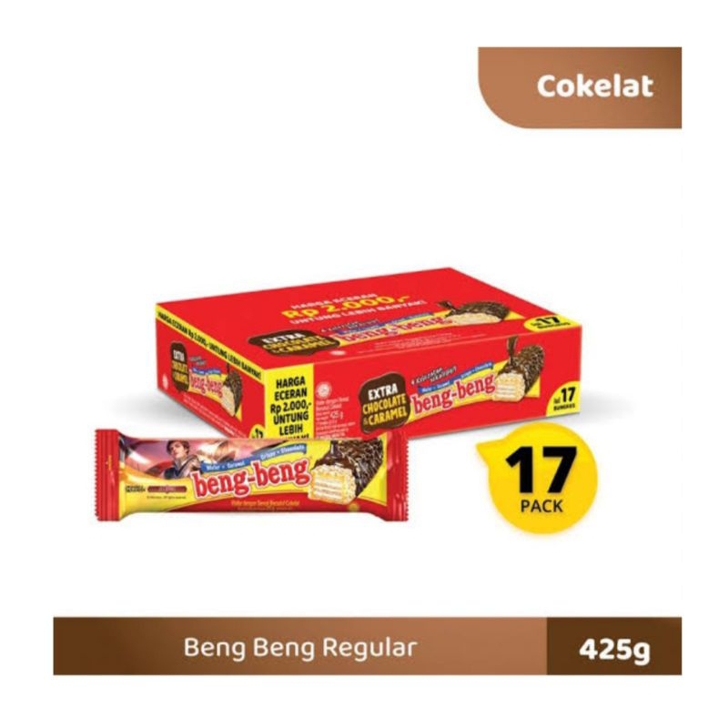 Jual Beng beng Coklat isi 17 bungkus 25g | Shopee Indonesia