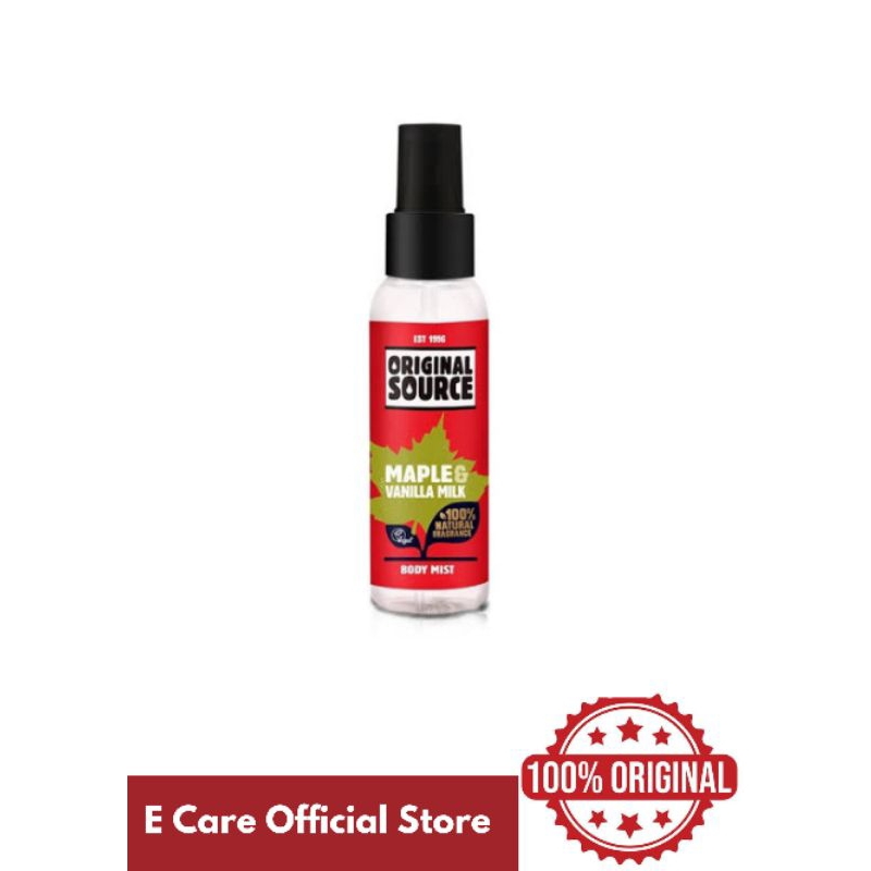 Jual Original Source Body Mist Maple & Vanilla Milk - Parfum Vegan ...