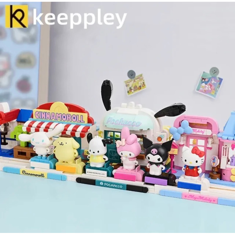 Jual Keeppley toys sanrio building bricks house series hello kitty ...