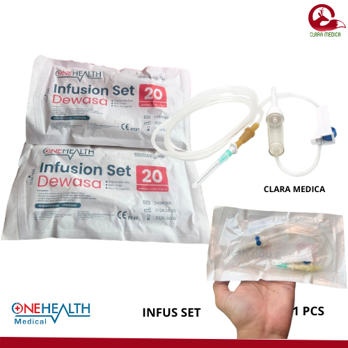 Jual Onehealth Infus Set Anak Dewasa Adult Selang Disposable Infusion ...