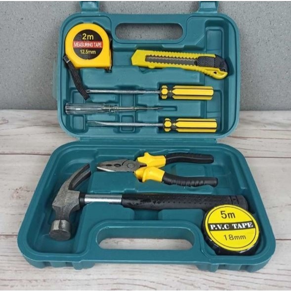 Jual |J.A| ALAT TUKANG PERKAKAS REPAIRING TOOL SET 8 IN 1 SERVICE ...