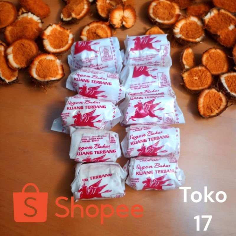 Jual Sagon Bakar Sagu Cemilan Lawas isi 10 bungkus | Shopee Indonesia