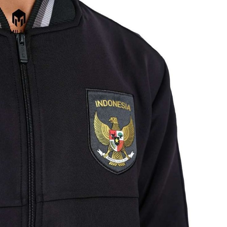 Jual MILLS JAKET TIMNAS INDONESIA TRACK JACKET Black & Red XL BNWT ...