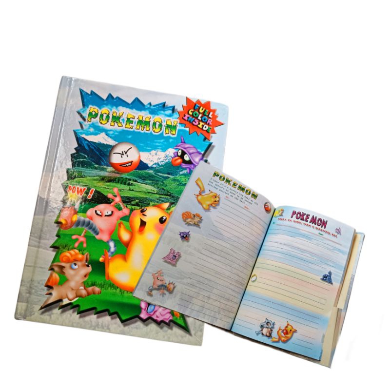 Jual Buku Catatan Diary Pokemon/Buku Diary/Buku Catatan/Buku Murah ...