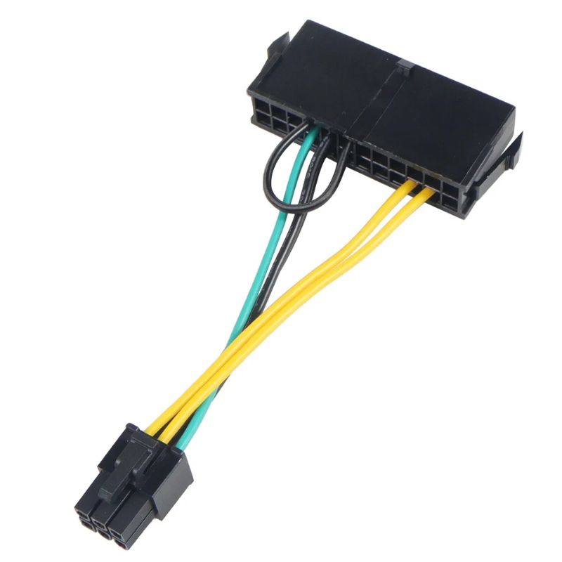 Jual kabel adapter 24 pin to 6 pin atx | Shopee Indonesia