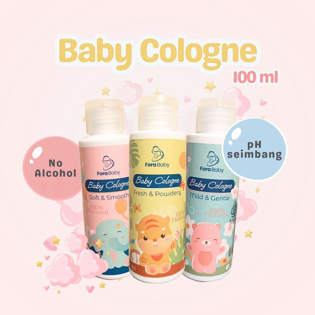 Jual MFI - Fora Baby Cologne Series | Netto 100 ml | Natural | Shopee ...