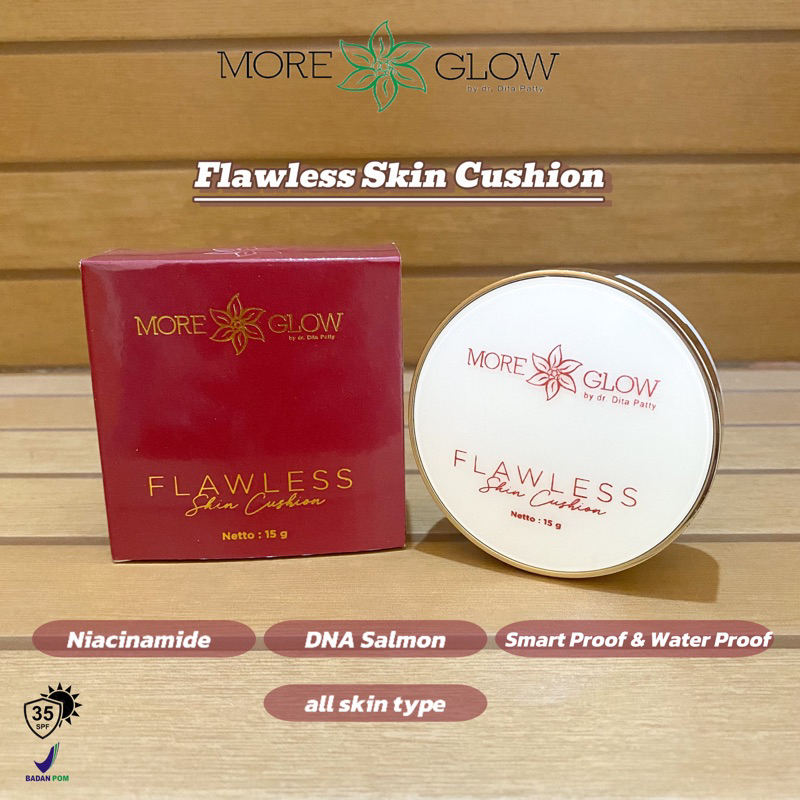 Jual Flawless Skin Cushion MoreGlow by Dr. Dita Patty | Shopee Indonesia
