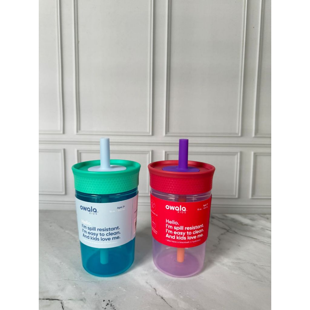 Jual [NEW READY STOCK] Owala Kids Tumbler Plastic 15oz (444ml) 100% ...