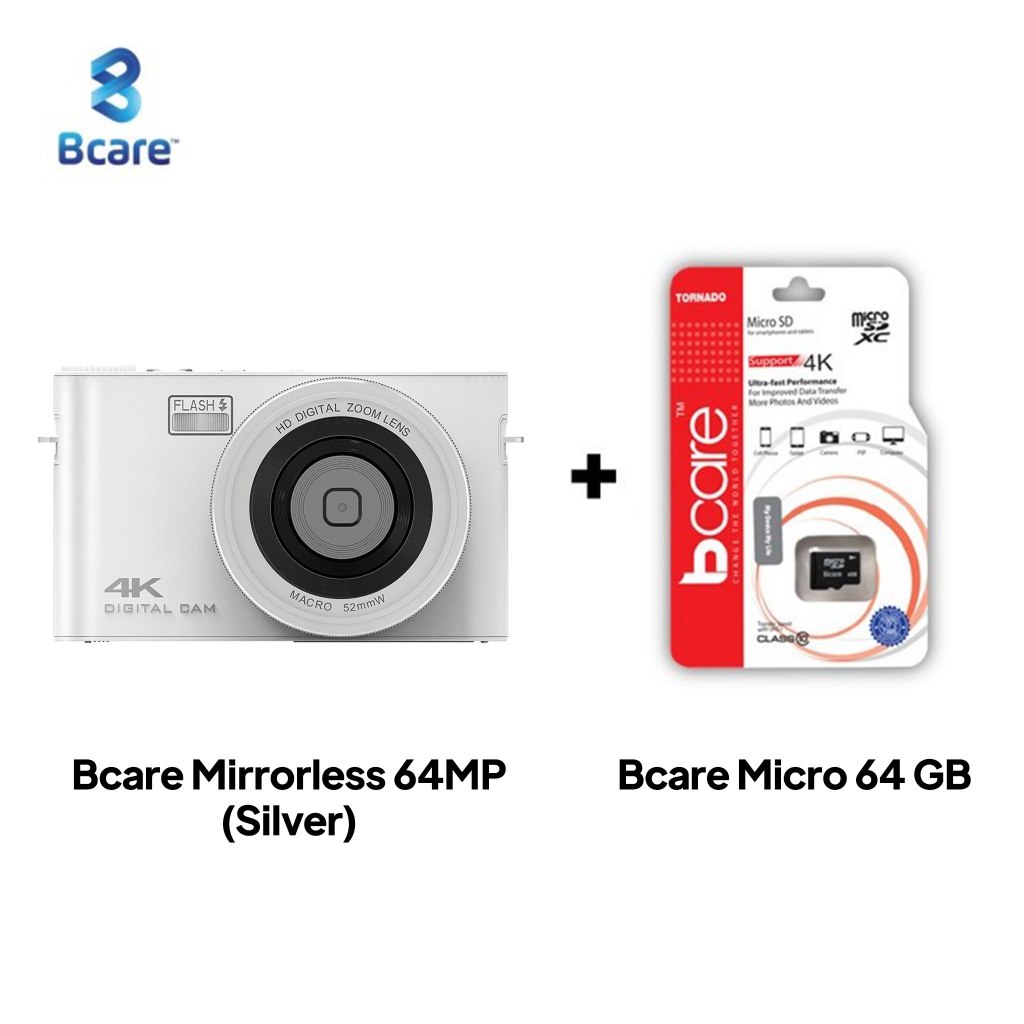 Jual Bcare Mirrorless Digital Camera 64MP 4K | Shopee Indonesia