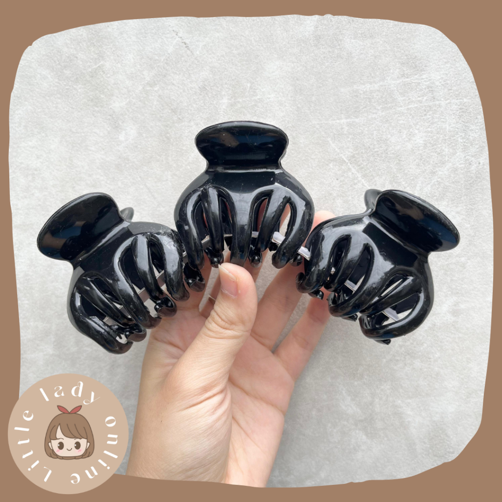 Jual Jedai 5cm Cakar 5 NORAMI BLACK /Hair Accesories Korea /Jepit ...