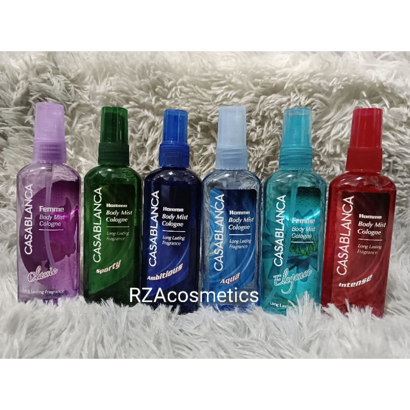 Jual Casablanca body mist cologne 100ml parfume | Shopee Indonesia