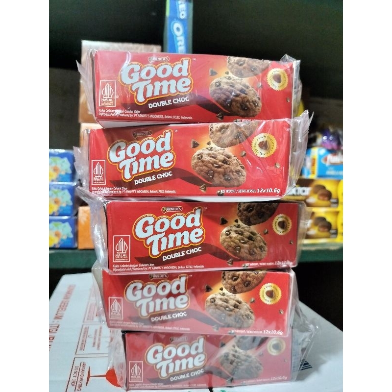 Jual Good Time Double Choc (isi 12 Pcs) | Shopee Indonesia