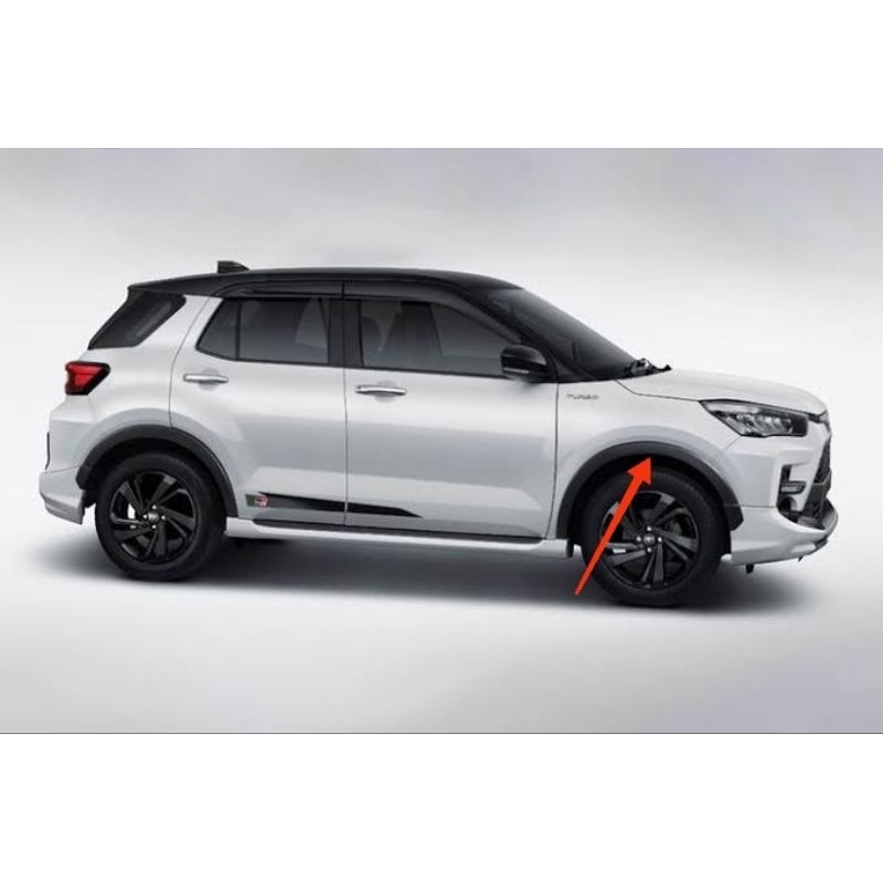 Jual Bodykit Over Fender Toyota Raize Original Toyota | Shopee Indonesia