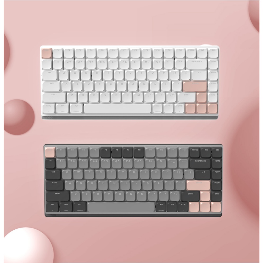 Jual NOIR NEO MELO Keyboard Gaming Low Profile Wireless 75% Mechanical ...