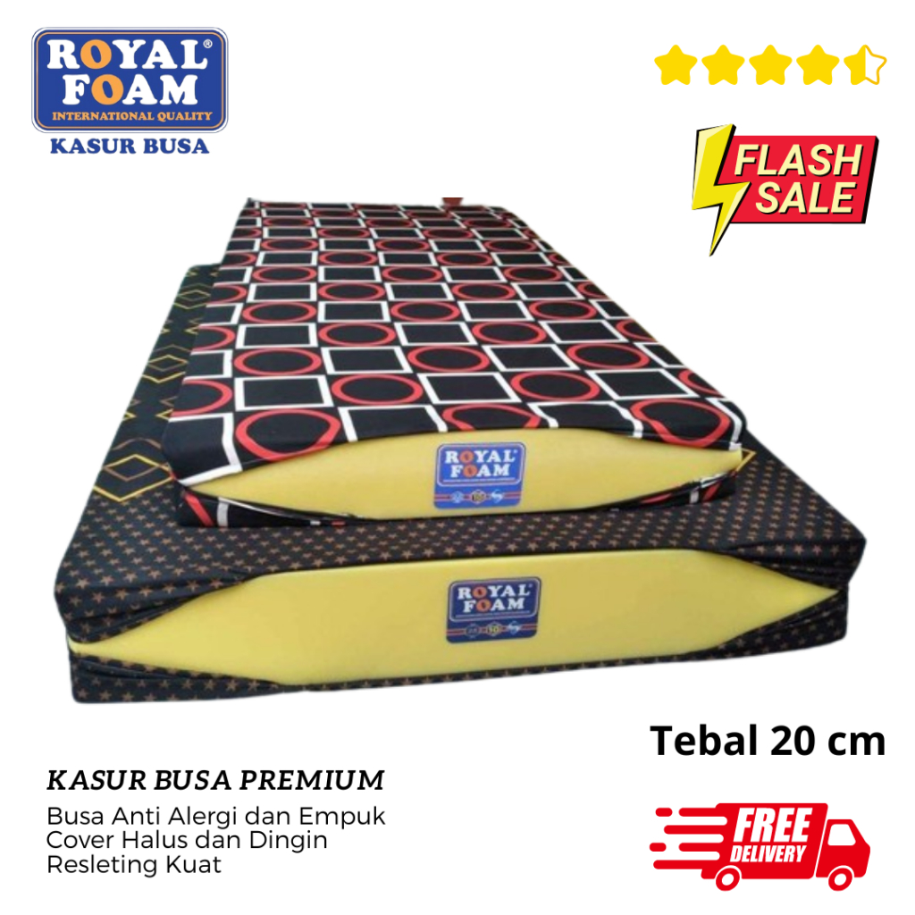 Jual Kasur Busa ROYAL FOAM Tebal 20 cm Pilihan Favorit Keluarga Spon ...