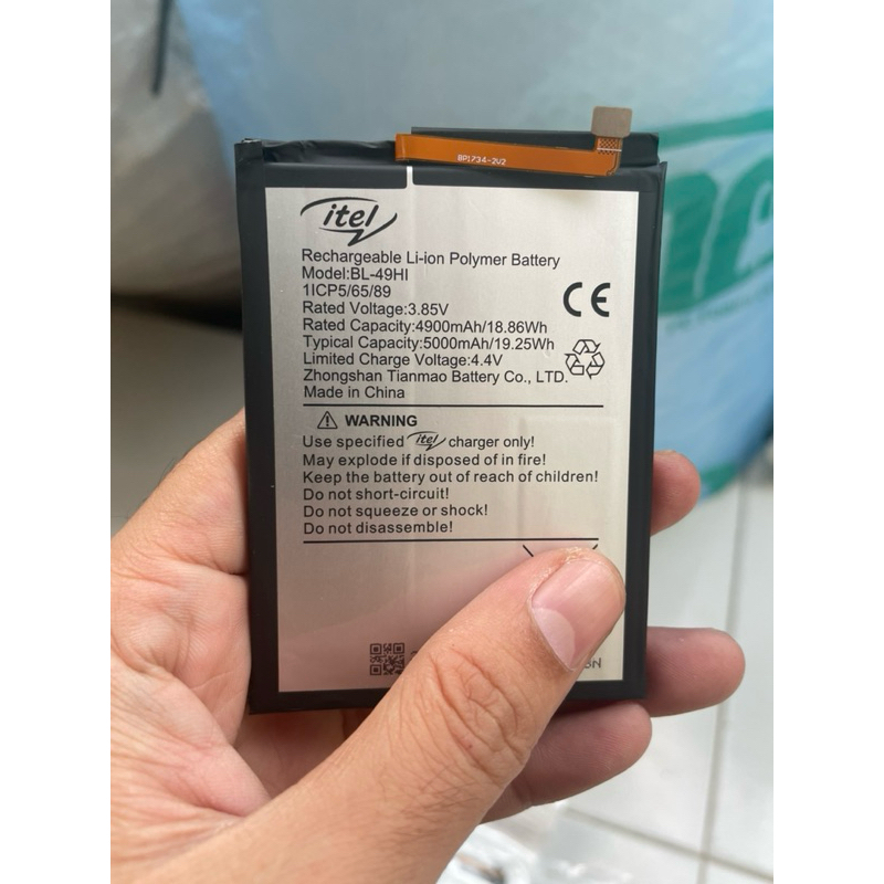 Jual Batre Baterai Battery ITEL S23 Plus | S23+ BL-49HI | BL49HI Original | Shopee Indonesia