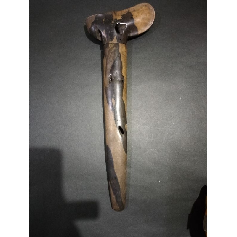Jual WARANGKA KERIS BEKAS / TUA KAYU TIMAHA UNTUK KERIS PATREM | Shopee ...