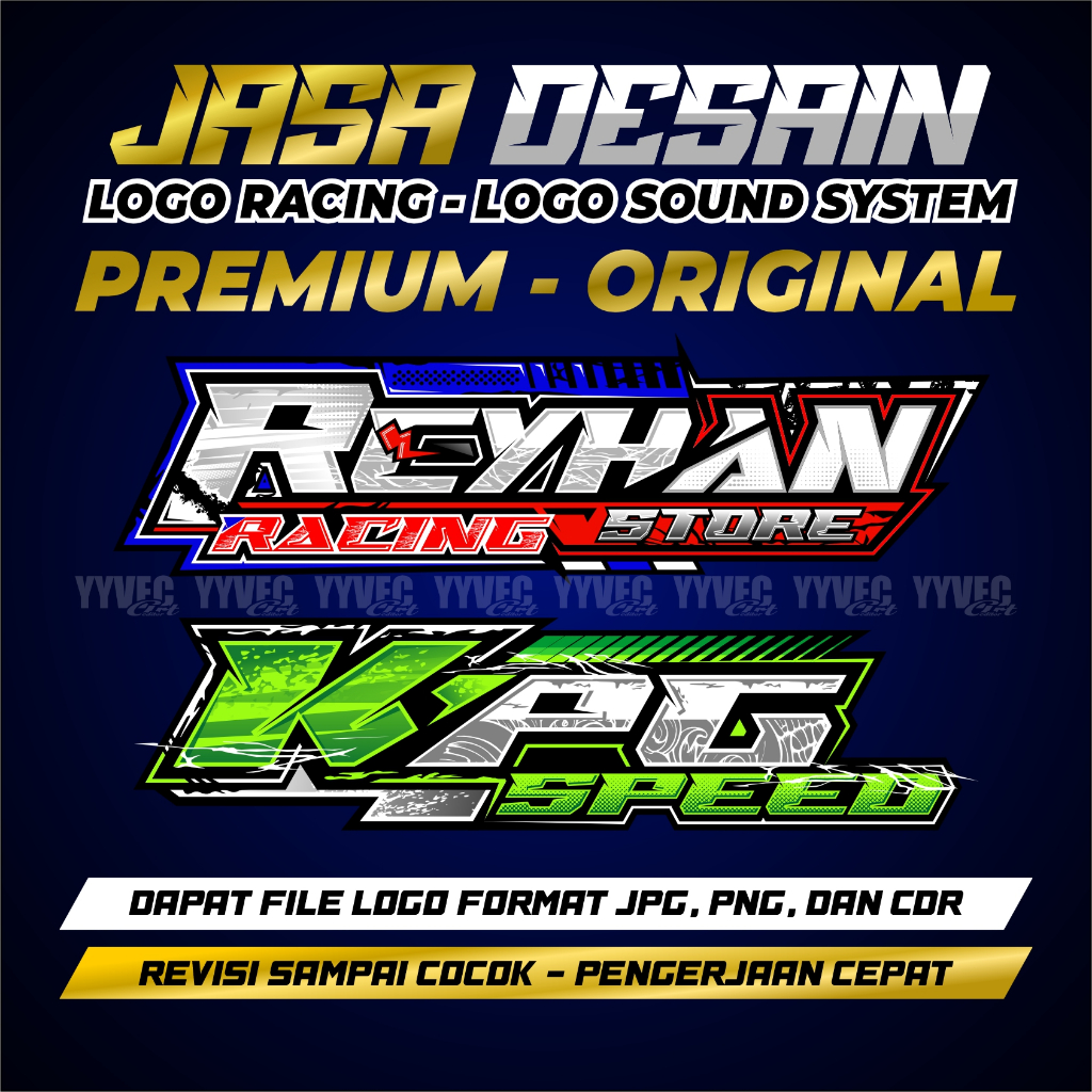 Jual JASA DESIGN LOGO RACING, LOGO BENGKEL, LOGO SOUND SYSTEM, DAN KAOS ...