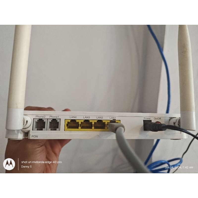 Jual Router ZTE F609 Port Biru | Shopee Indonesia