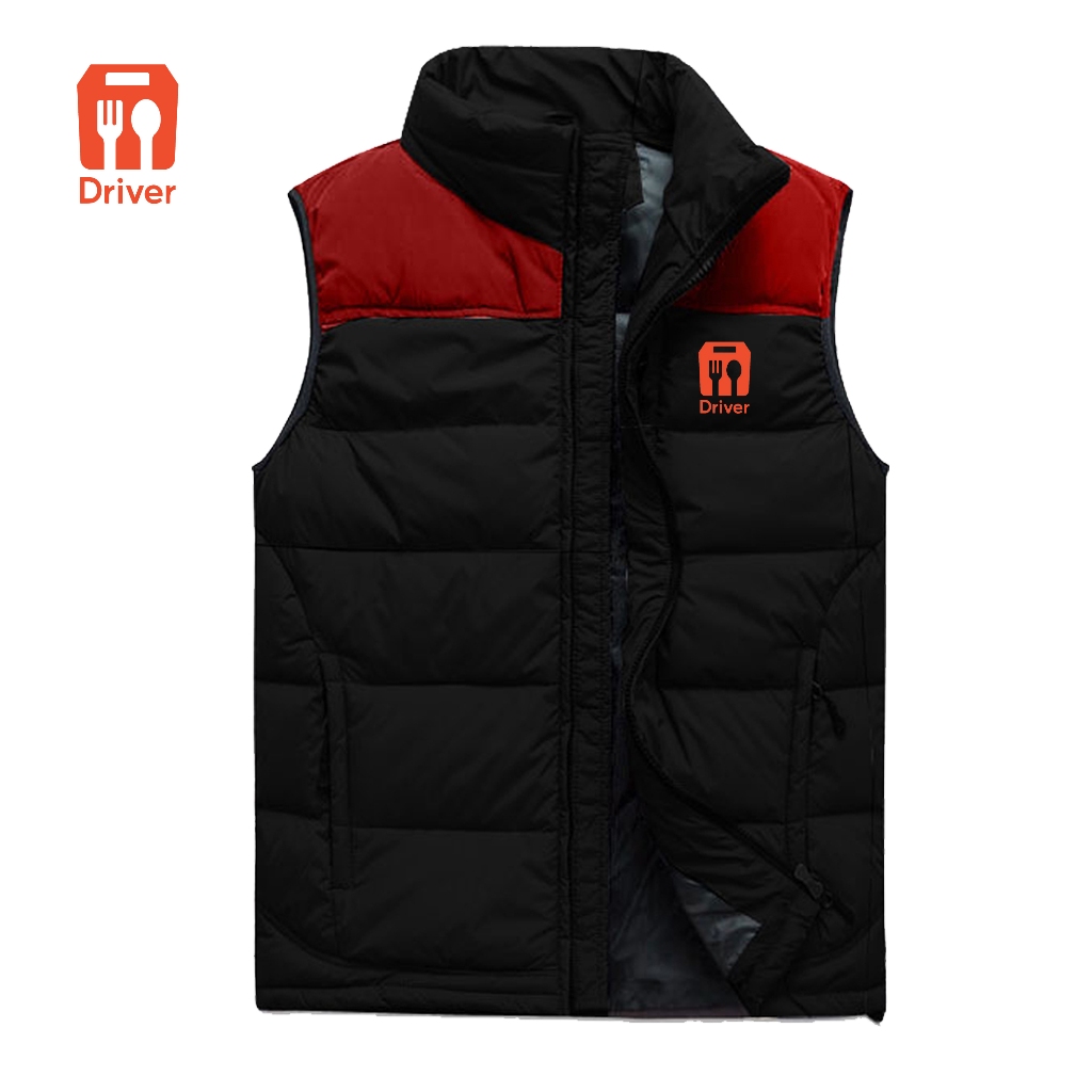 Jual Rompi shopeefood tebal & Waterproof - Jaket Rompi Driver Online ...