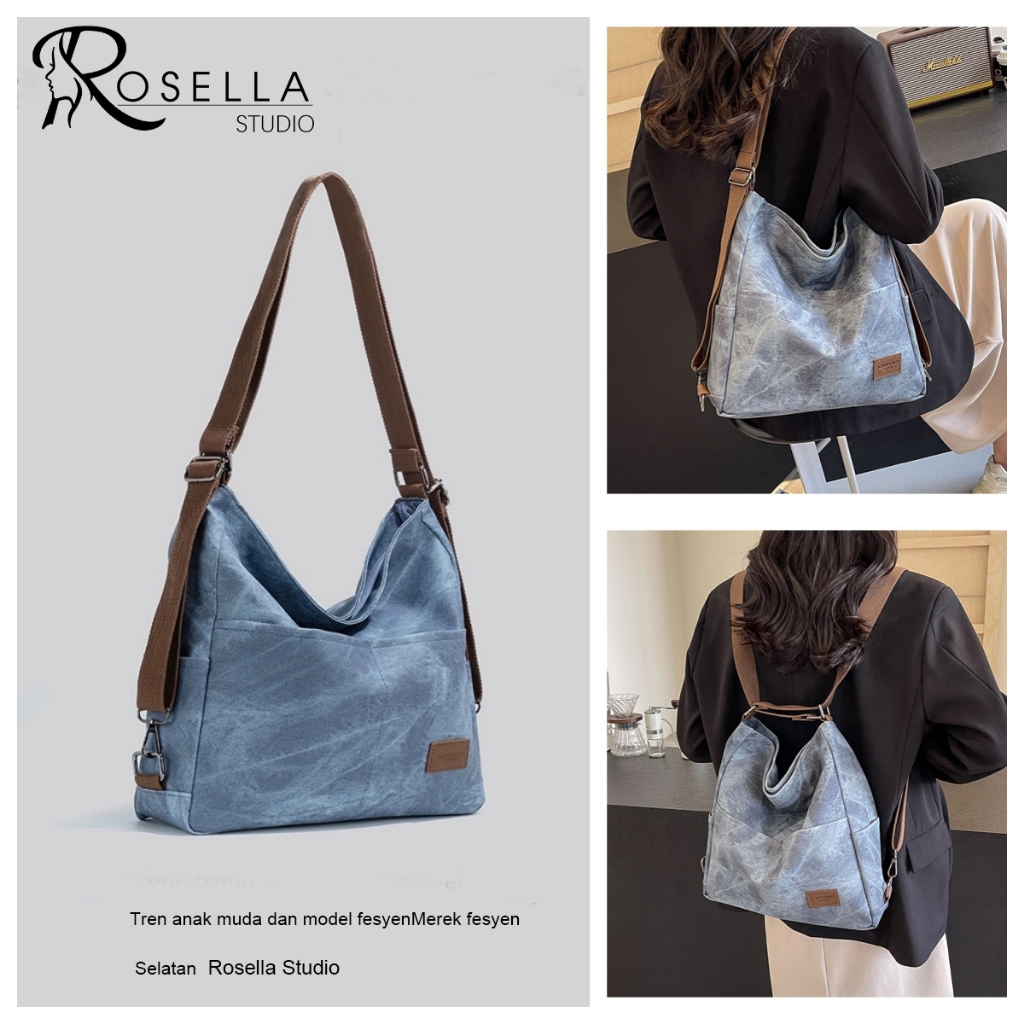 Jual RosellaStudio ready Tote bag Shoulder Bag Tas bahu selempang ...