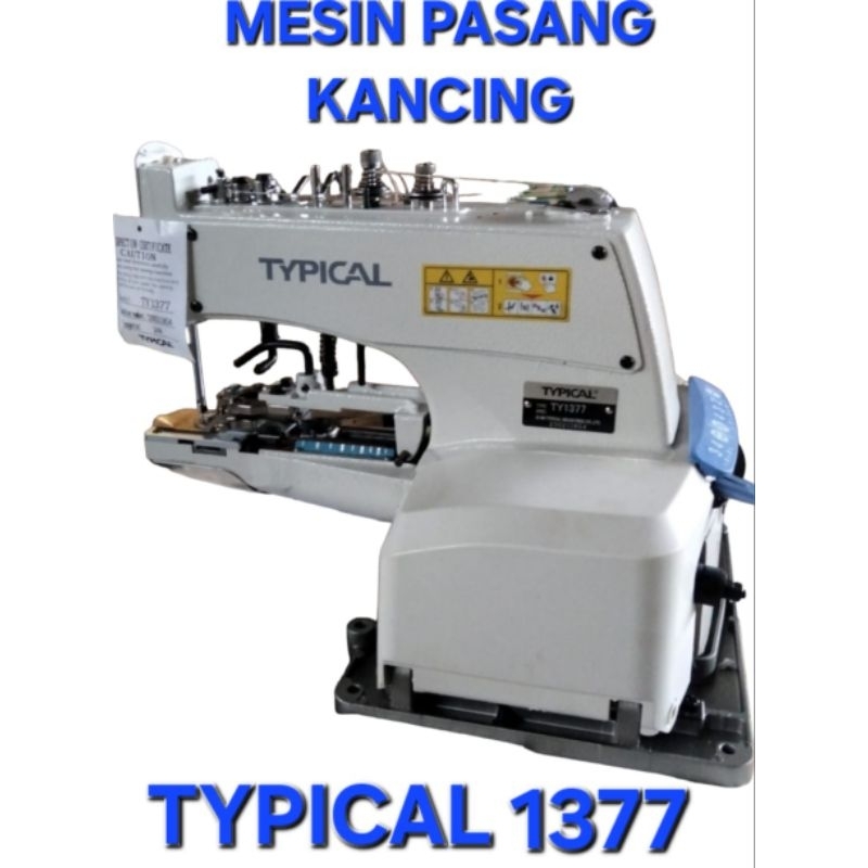 Jual mesin pasang kancing typical 1377 meja import lengkap | Shopee ...