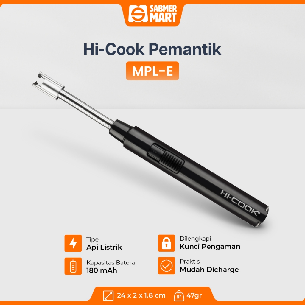 Jual Pemantik Elektrik/Pemantik Listrik/Lighter Elektrik Hi-Cook MPL-E ...