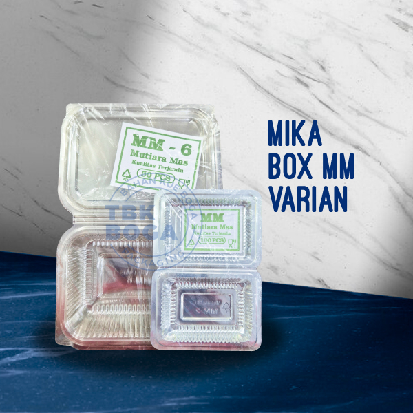 Jual Kotak Mika Plastik ( 2, 3, 4, 5, 6, 7, 8, 9 ) Makanan Mutiara Mas ...