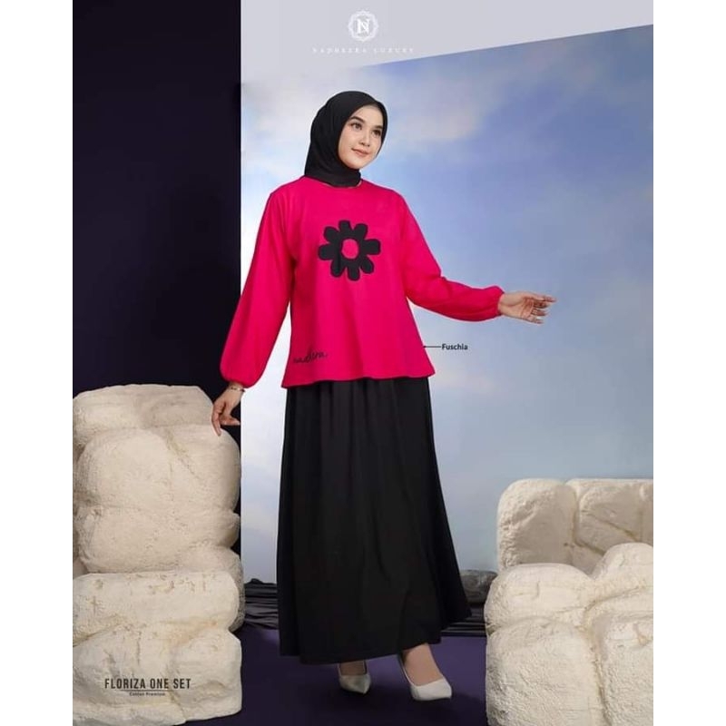 Jual One set terbaru Floriza one set by Nadheera Luxury Harga Sepecial ...