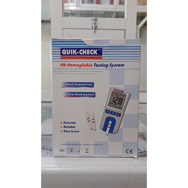 Jual Alat Hb Quik Check l Alat Hemoglobin Quick Check | Shopee Indonesia