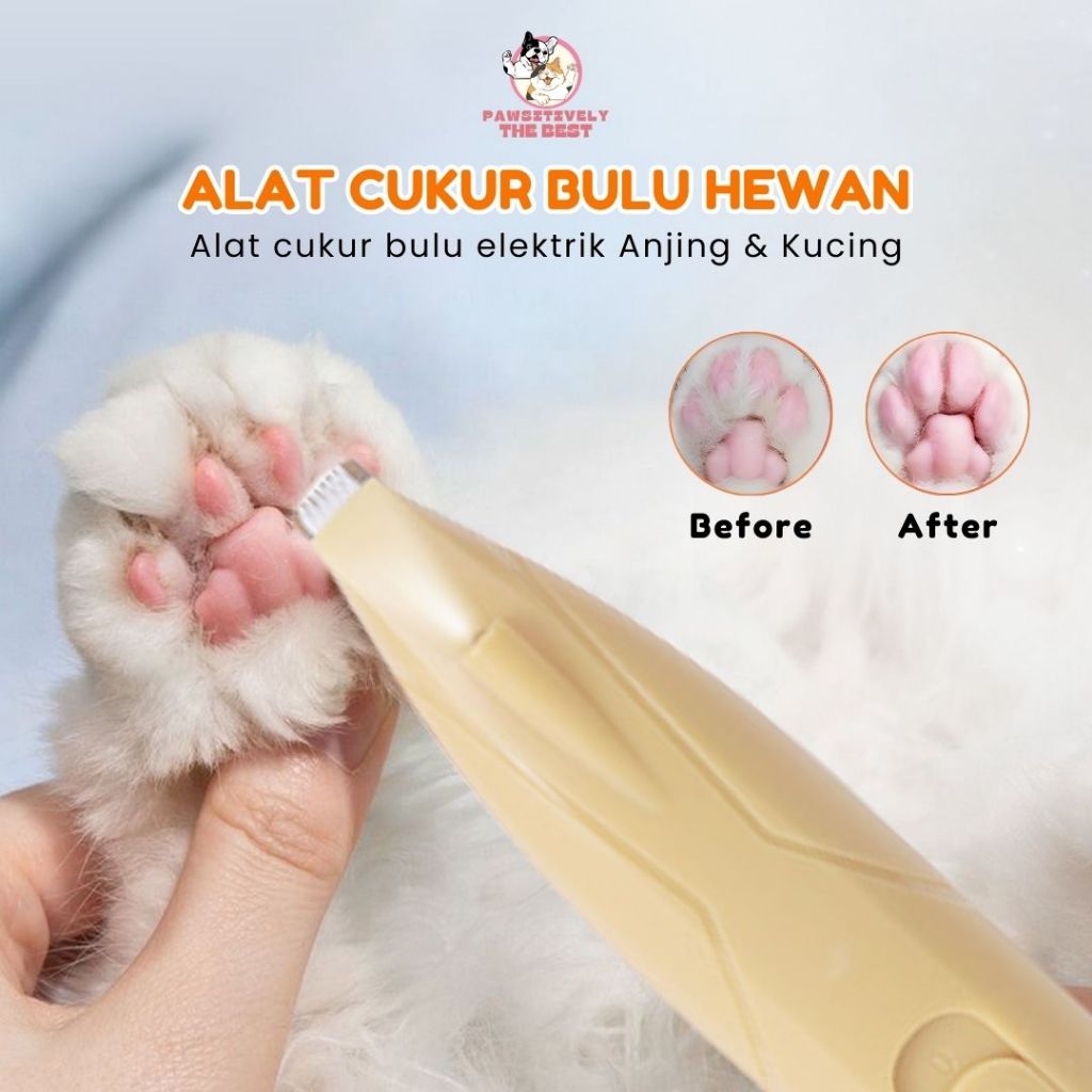 Jual Alat Cukur Bulu Kucing LED - Alat Pemotong Bulu Ada Lampu Untuk ...
