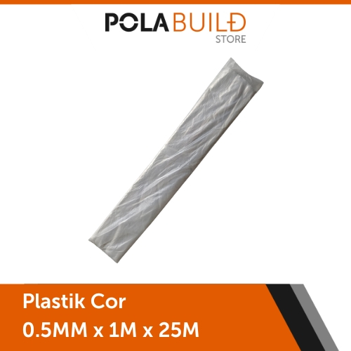 Jual Pola Build - Plastik Cor PE Putih Keruh Transparan Tebal 0.5MM x ...