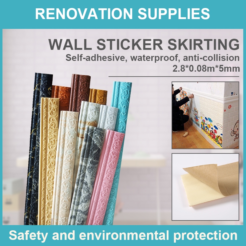 Jual Wallpaper List Foam Wallborder Foam 3D Wall Border List List ...